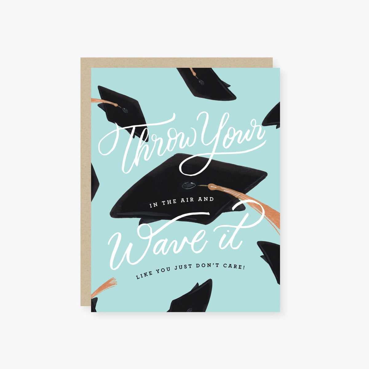 Throw Your Cap Graduation Card – Fiori and Fern